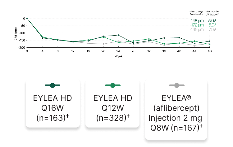 DME Anatomic Outcomes | EYLEA HD® (aflibercept) Injection